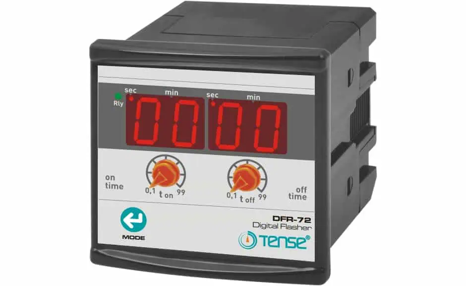 DFR-72 Panel Tipi Dijital Flaşör Zaman Rölesi 72x72 TENSE - BEM Metal